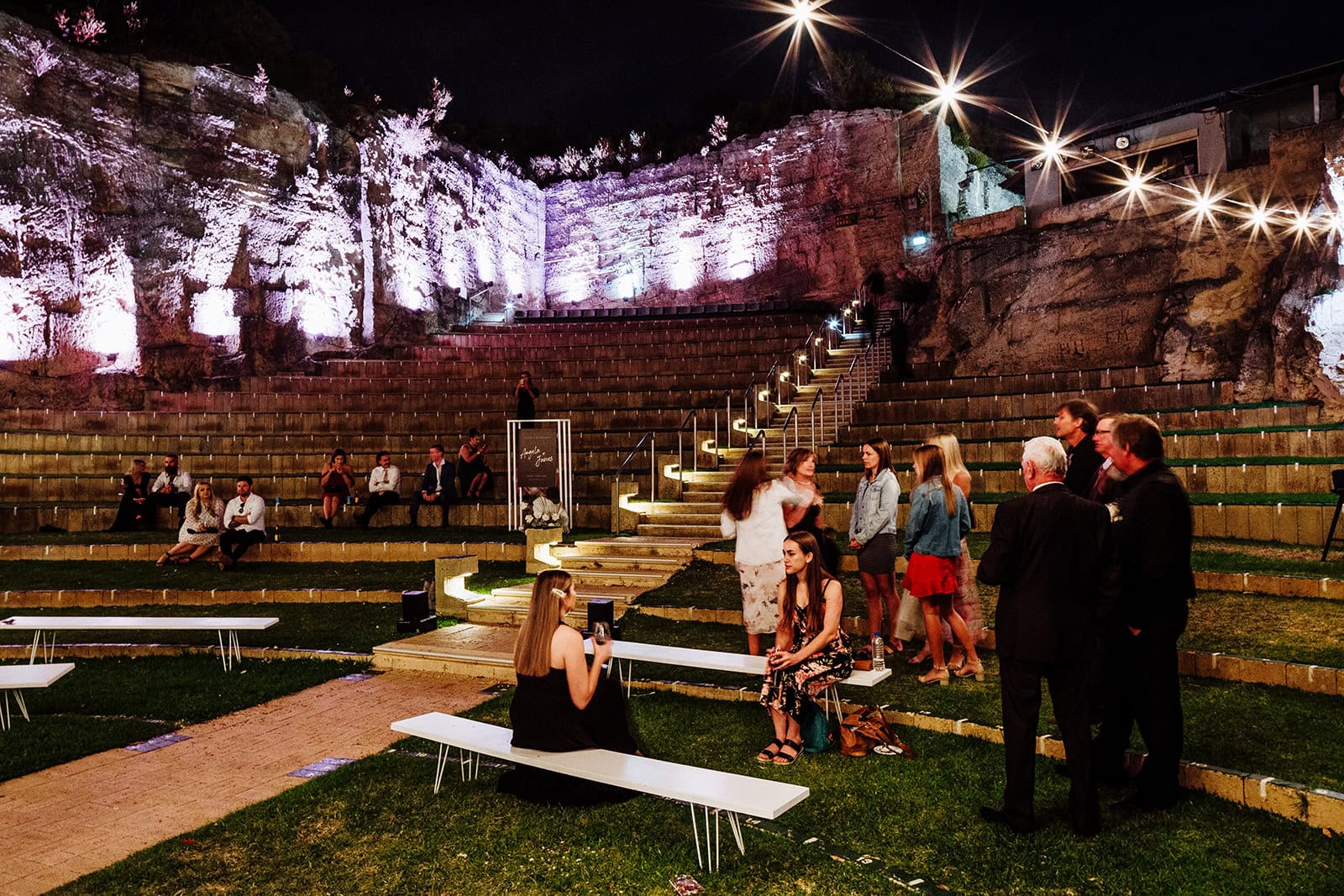 QUARRY AMPHITHEATRE WEDDING – ANGELA & JAMES