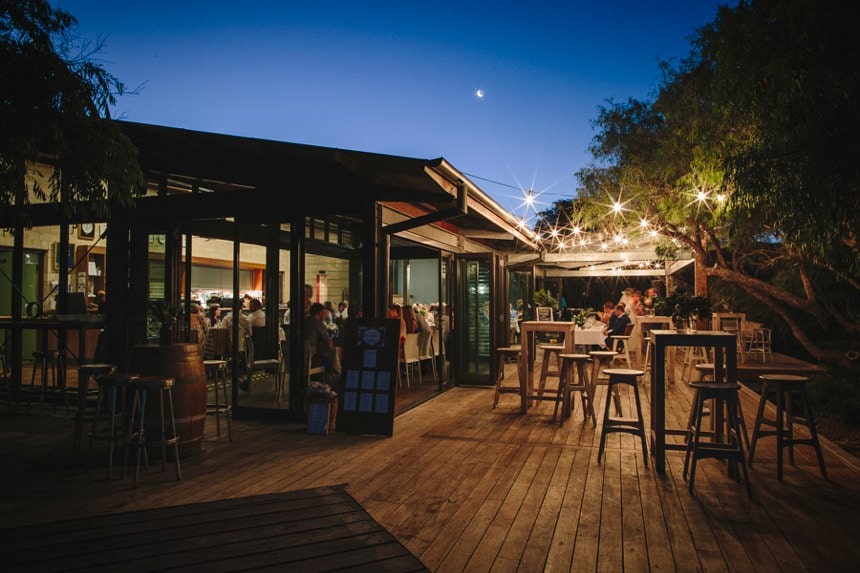 Bunker Beach Cafe Wedding